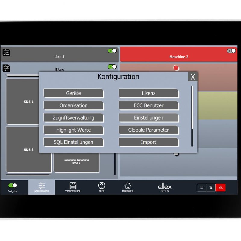 ECC Eltex Connected Control | Eltex Elektrostatik GmbH